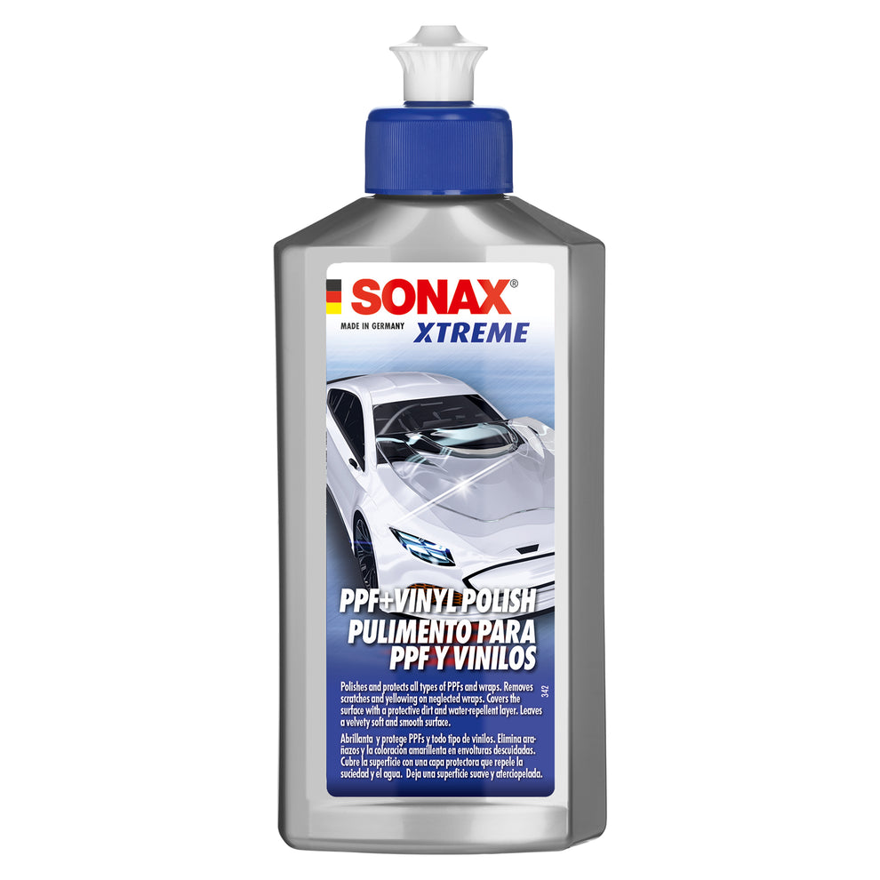 SONAX XTREME PPF + Vinyl Polish for PFF, Wrap & Vinyl 250ml – Sonax ...